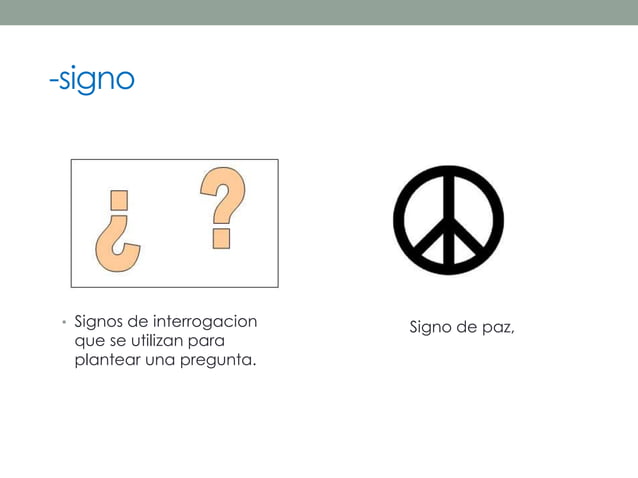 signos y codigos | PPT