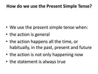 simple present | PPTX