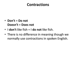 simple present | PPTX