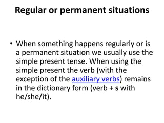 simple present | PPTX