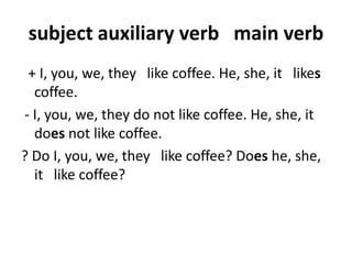 simple present | PPTX