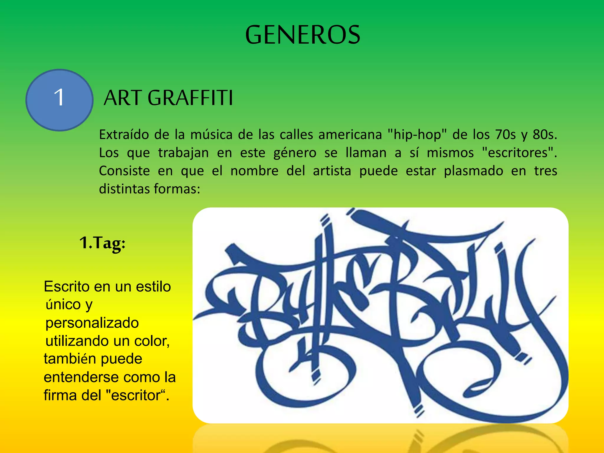 Historia Del Graffiti Pptx Modern Art Fine Art