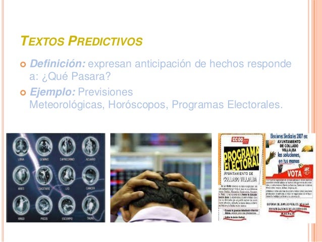 Tipos De Textos Predictivos - slingo