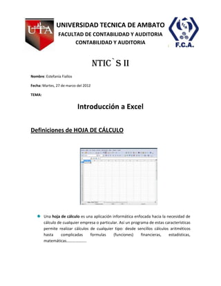 Universidad tecnica de ambato taller 1 | PDF