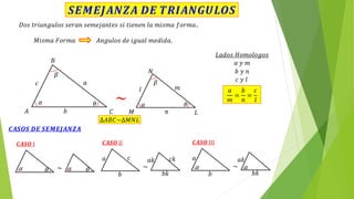 triangulos | PPTX