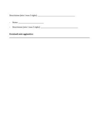 Scheda progetto | DOC