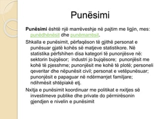 papunësia | PPTX