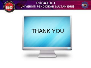 Universiti Pendidikan Sultan Idris (UPSI) Sharing Success Story by the ...
