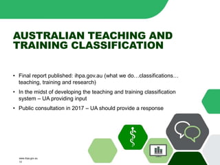 A classification for teaching, training and research | PPTX