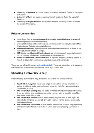_Universities In italy.pdf