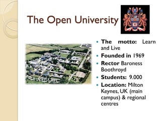 Universities Of The Uk | PDF