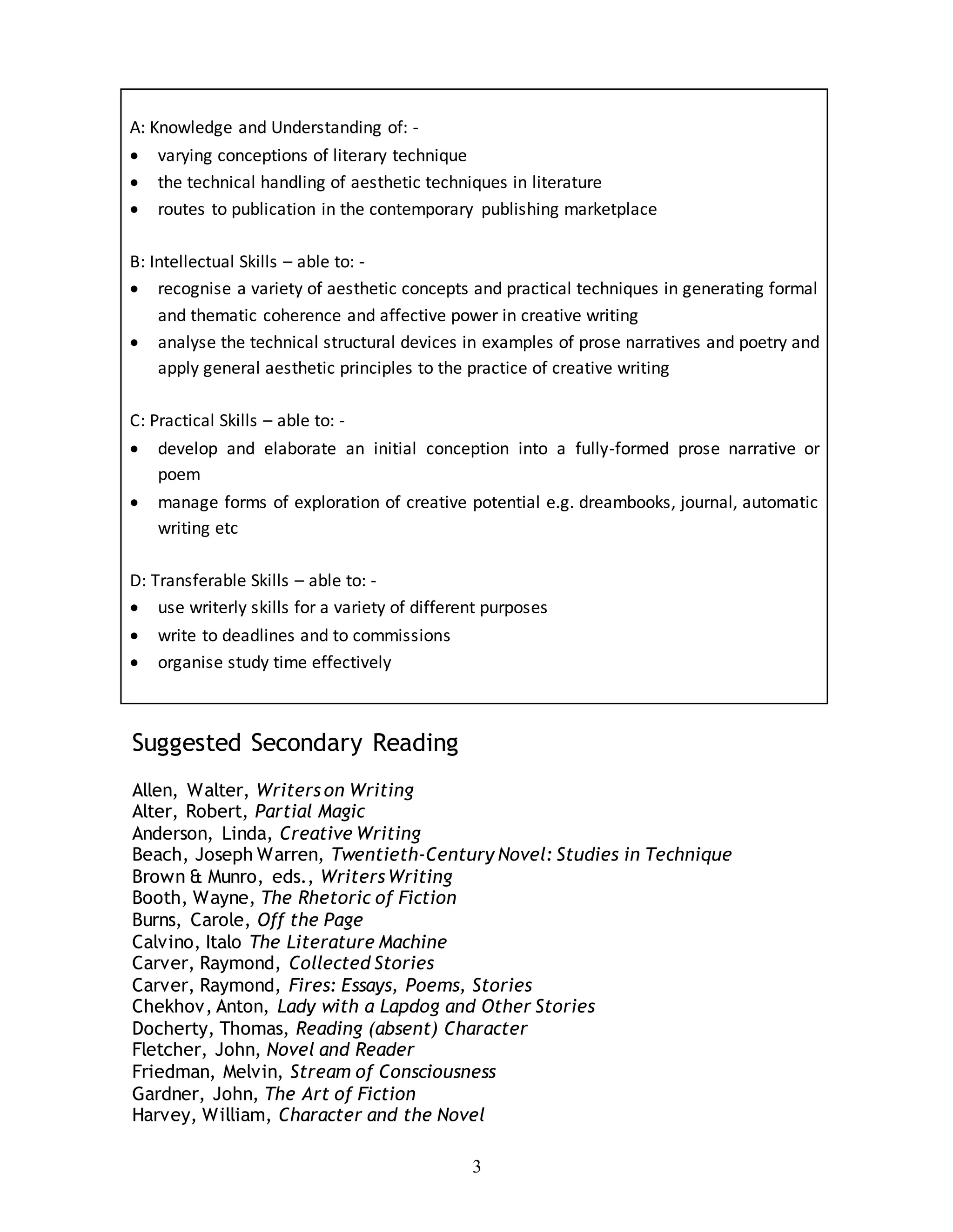 UNIVERSITY OF ABERDEEN | DOCX