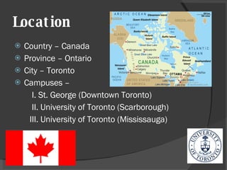 University of Toronto | PPT