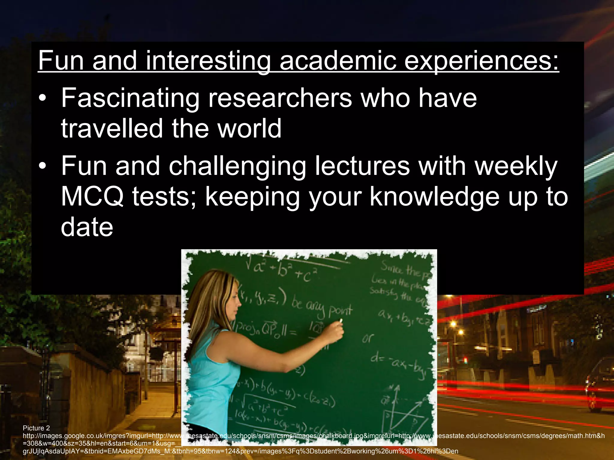 University Slideshow | PPT