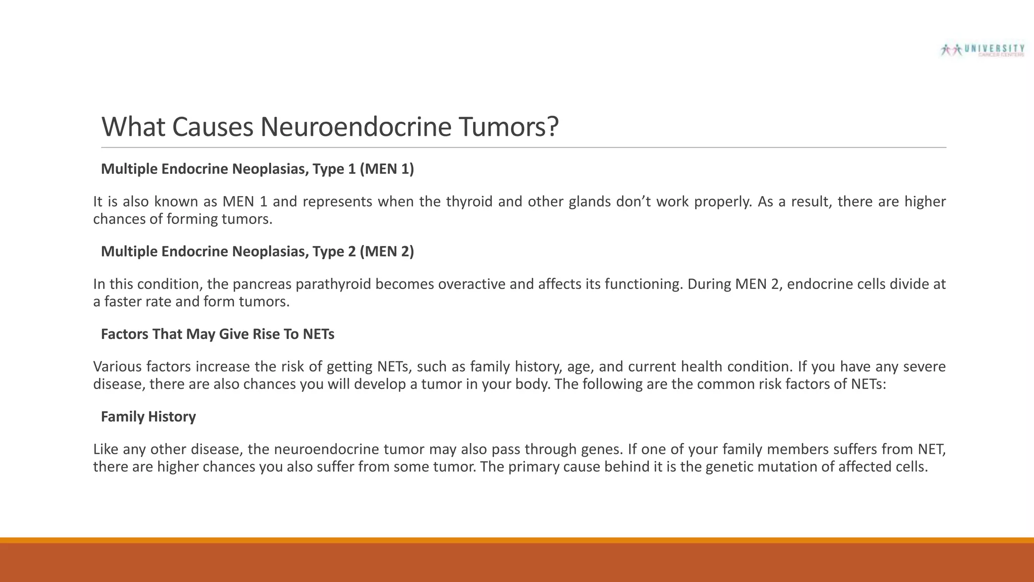 WHAT ARE NEUROENDOCRINE TUMORS (TYPES, SYMPTOMS, AND TREATMENT)? | PPTX