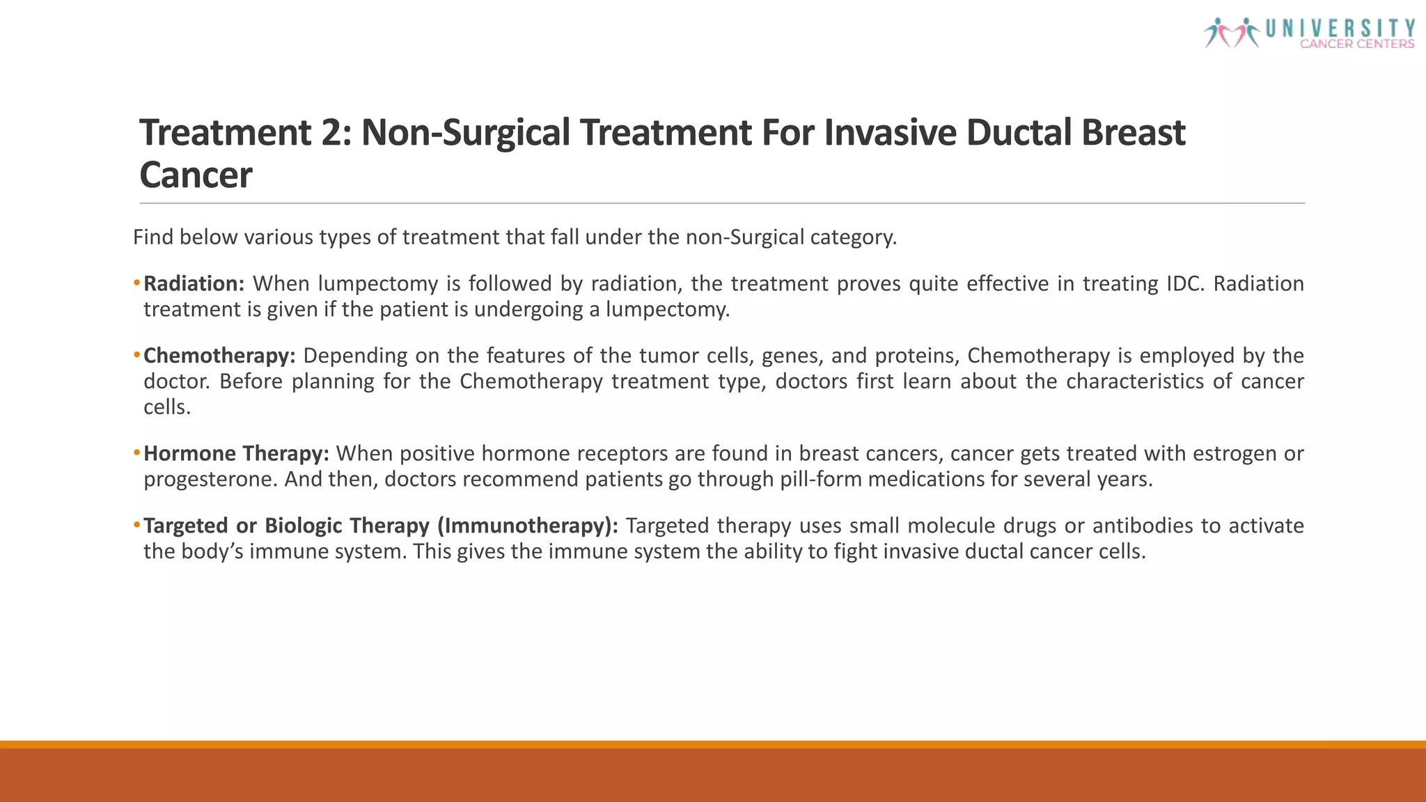 INVASIVE DUCTAL BREAST CANCER: SIGNS, TREATMENTS, & SURVIVAL RATE | PPTX