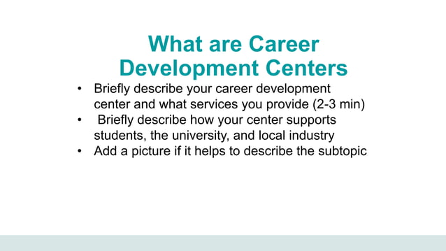 University Career Development Center Template 8.26 (1).pptx | Careers