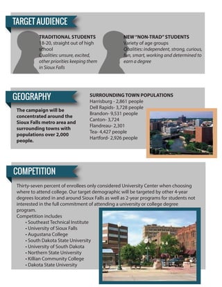 University Center Media Plan | PDF | Television | Entertainment