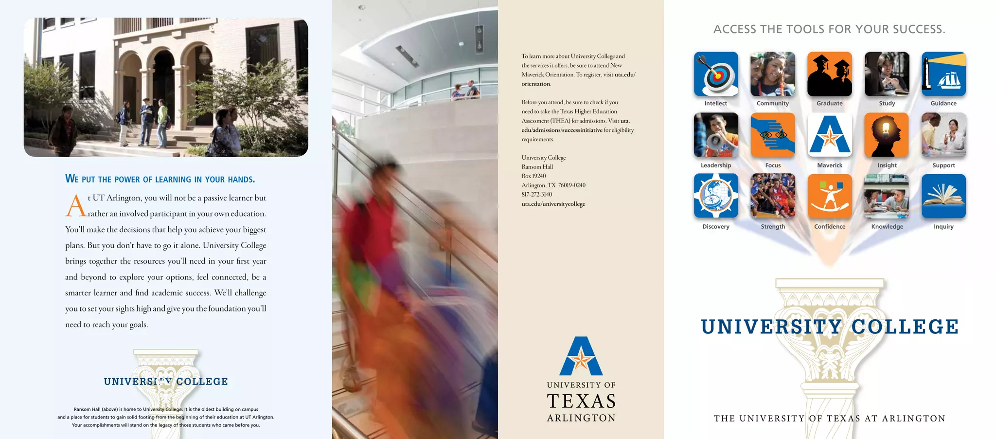 UTA University College Brochure | PDF