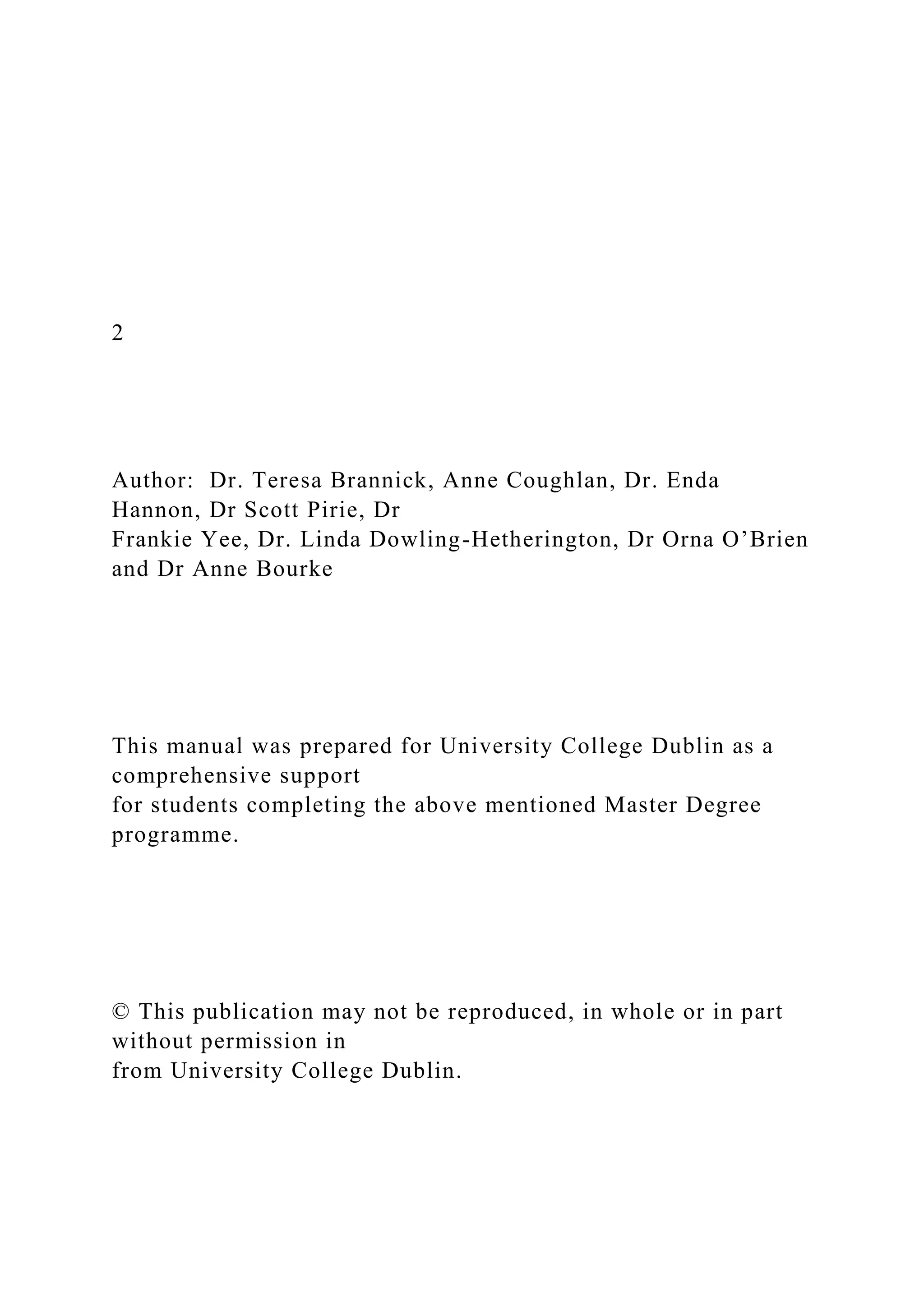 UNIVERSITY COLLEGE DUBLIN NATIONAL UNIVERSITY OF .docx