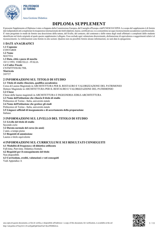 Unversity Diploma and Academic Credentials | PDF