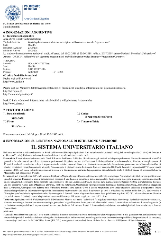 Unversity Diploma and Academic Credentials | PDF