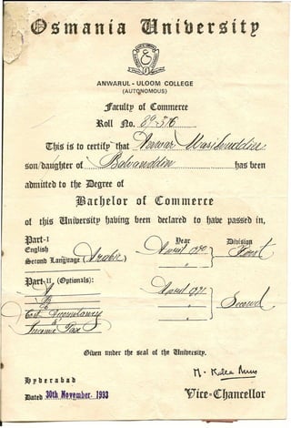 University degree comp | PDF