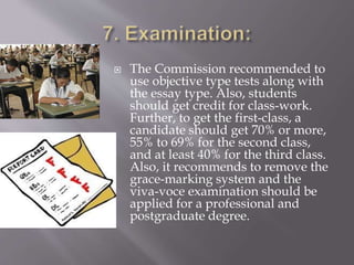 University education commission(1948-49) | PPTX