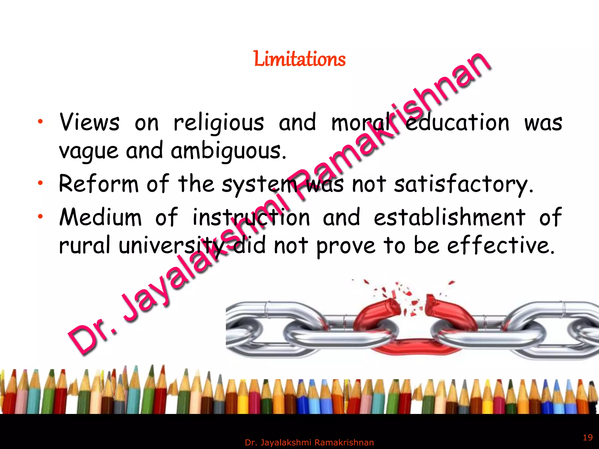 University Education Commission (Radhakrishnan Commission)-1948 1949 | PPT