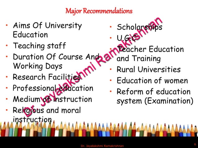 University Education Commission (Radhakrishnan Commission)-1948 1949 ...