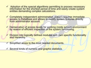 University electronic management system | PPT