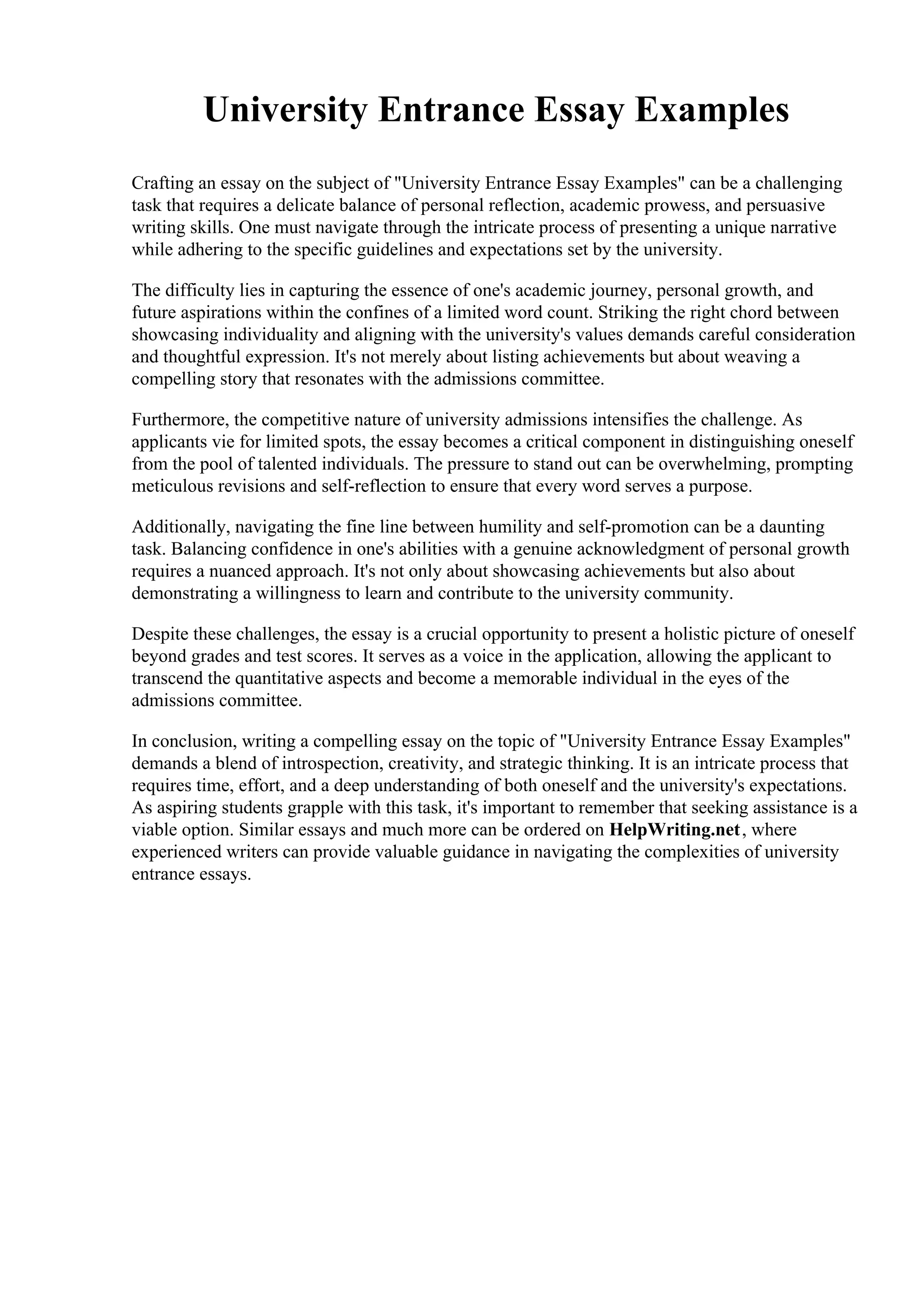 University Entrance Essay Examples.pdf