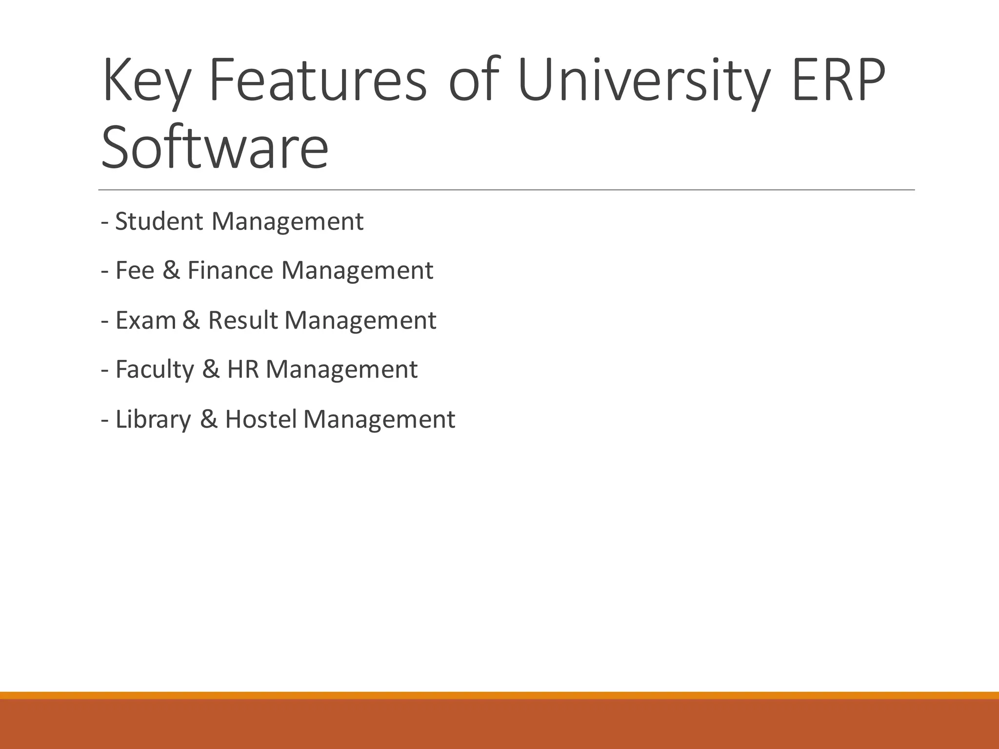 University ERP System | Advanced University ERP Software for Seamless ...