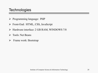 University Event Management System | PPTX