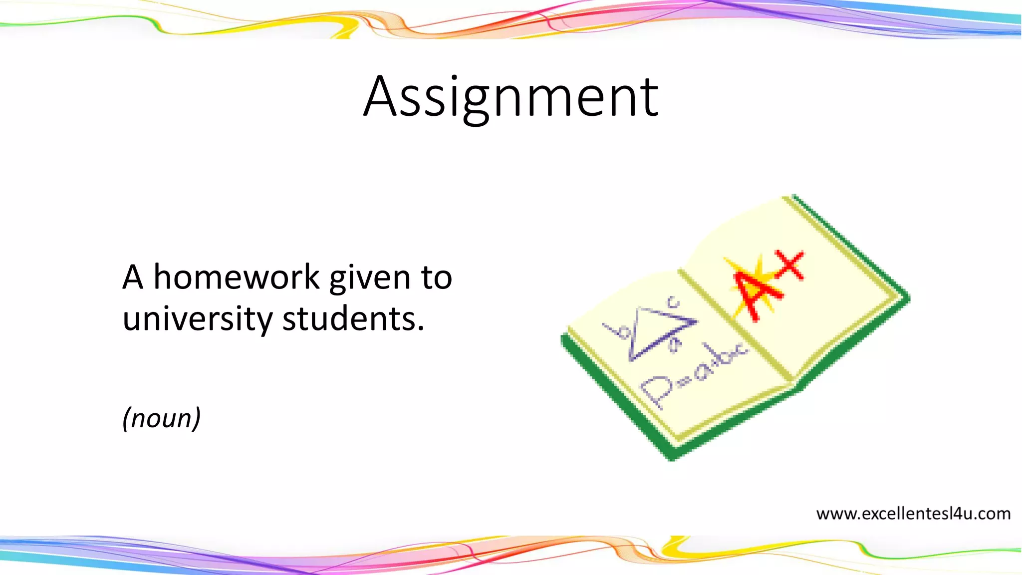 ESL University Flashcards | PDF