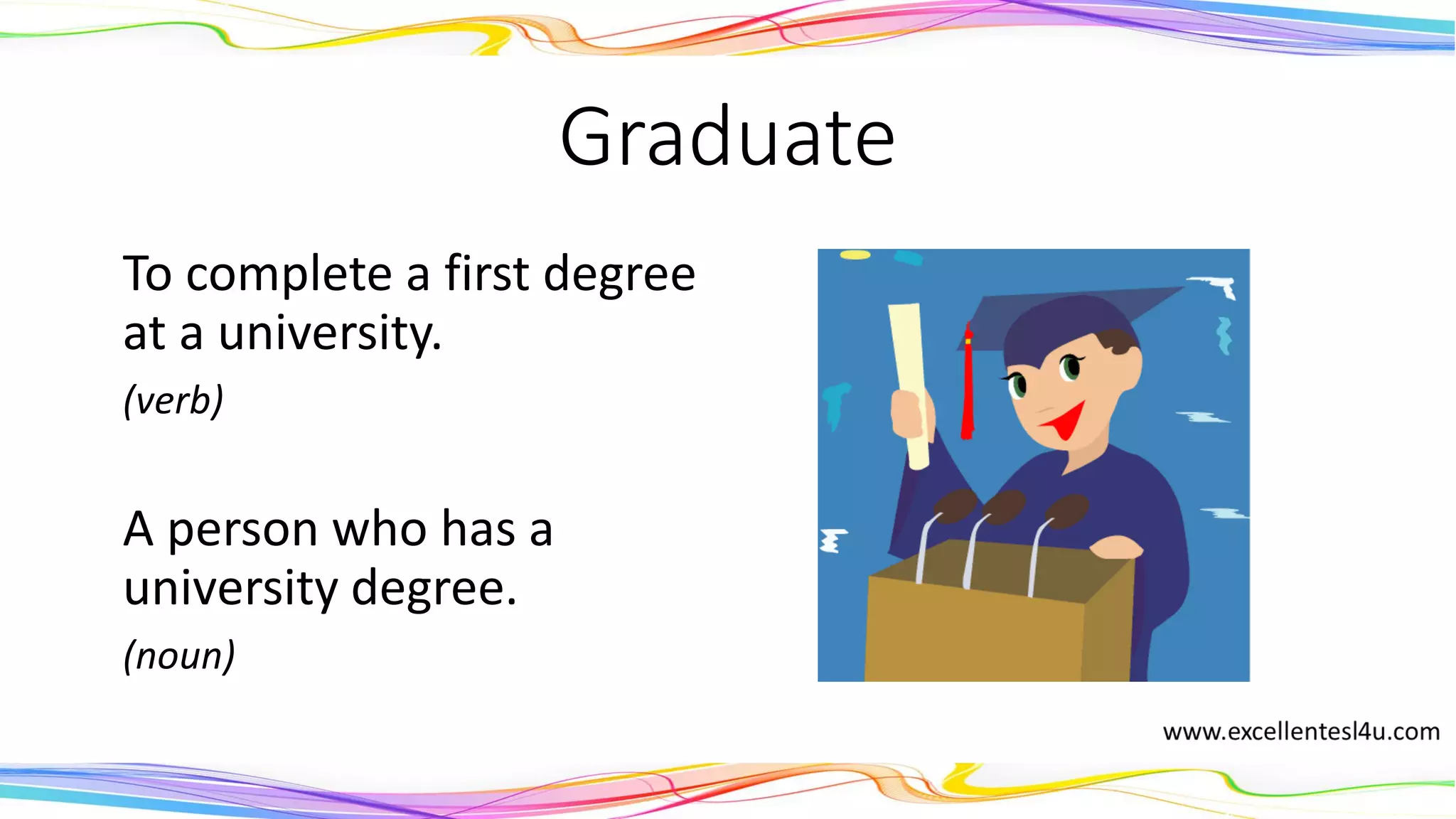 ESL University Flashcards | PDF