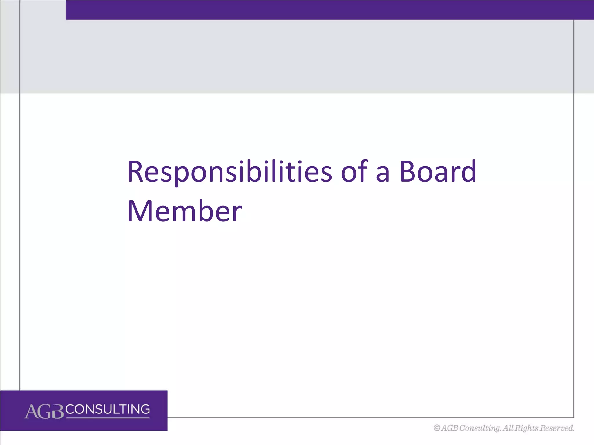 University governing board roles and responsibilities | PDF