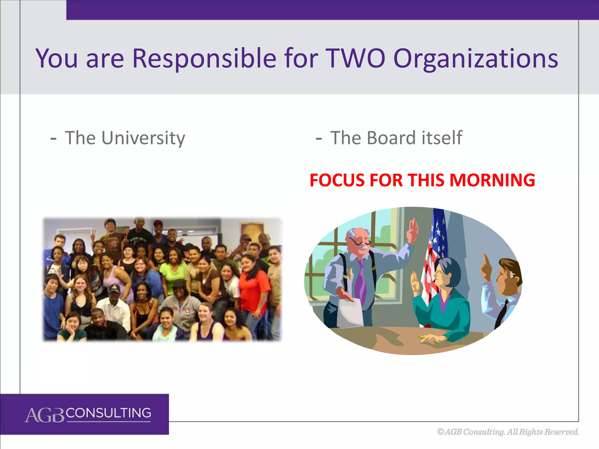 University governing board roles and responsibilities | PDF