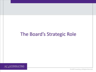 University governing board roles and responsibilities | PDF