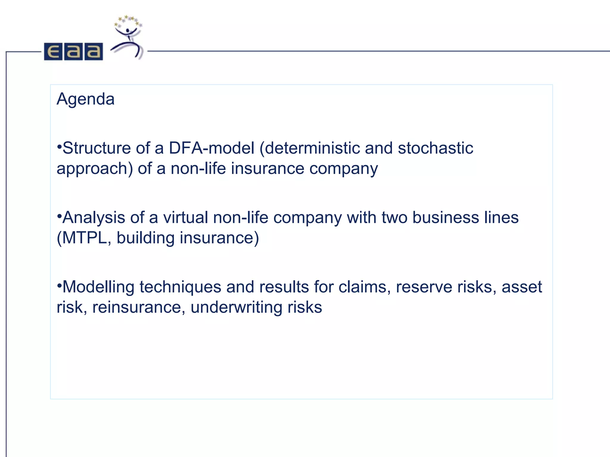Modelling Non-Life Insurance | PPT