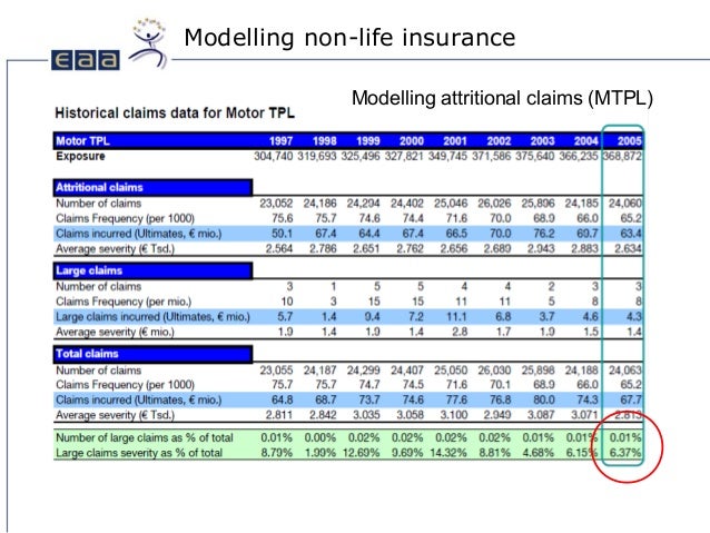 Modelling Non-Life Insurance