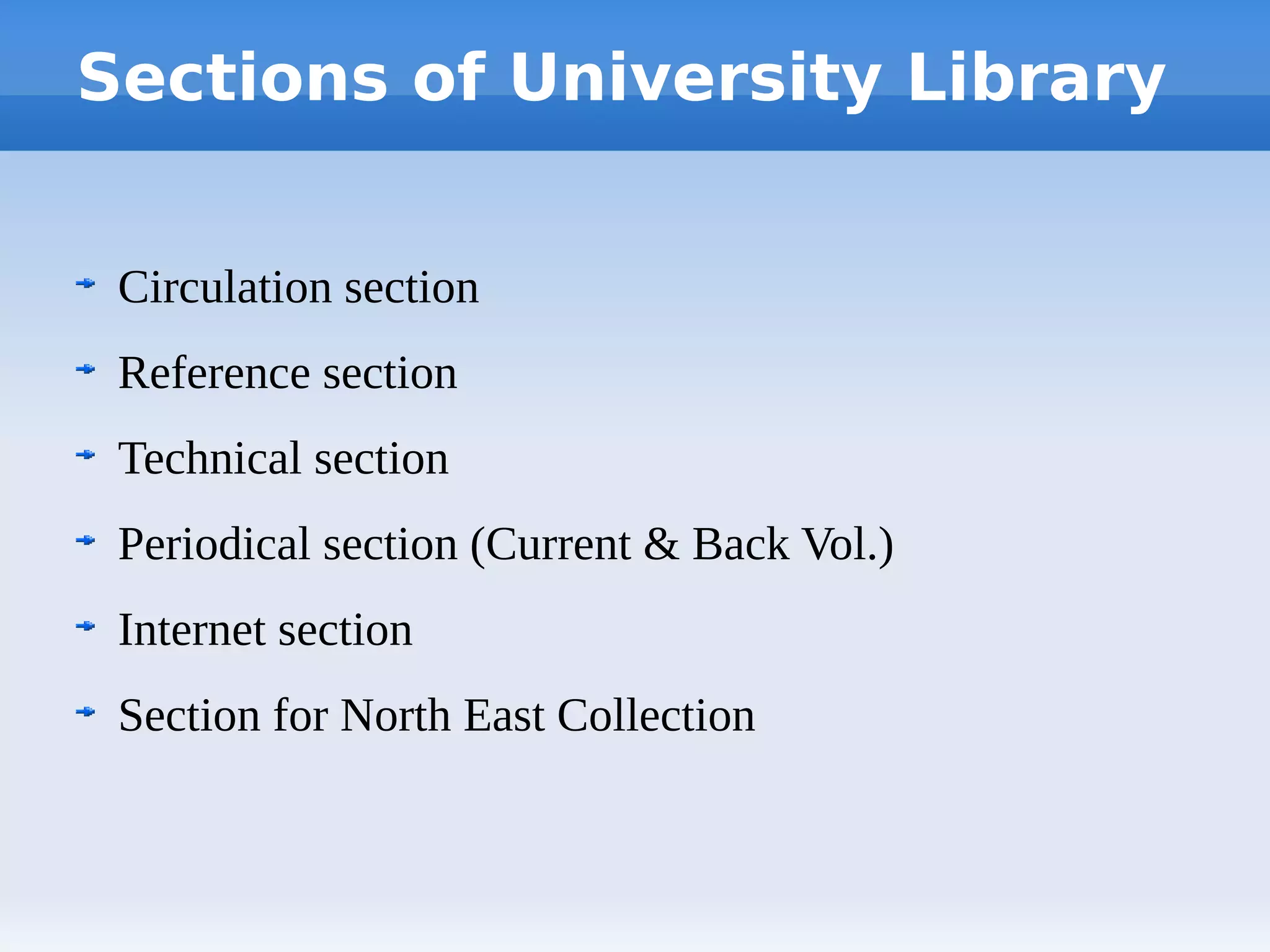 University library system | PDF