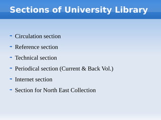 University library system | PDF