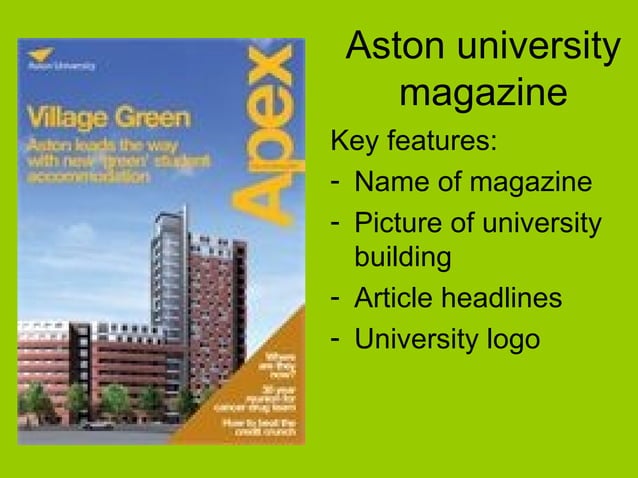 University Magazines | PPT