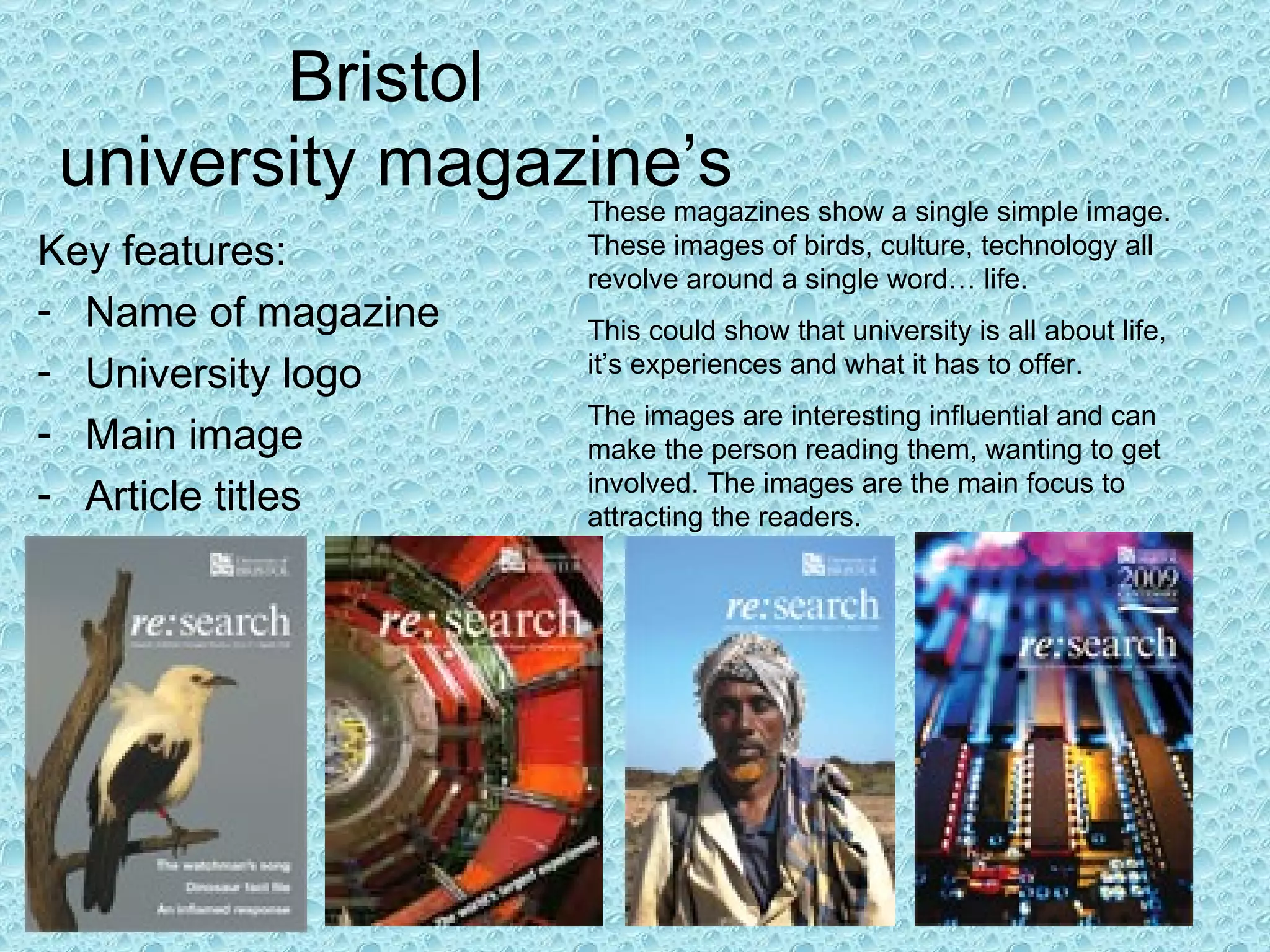 University Magazines | PPT