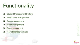 University Management ERP | PPT