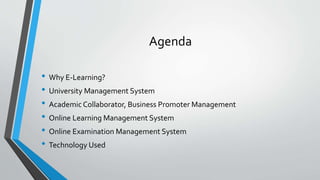 University management system UMS | PPTX