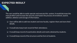 University management system | PPTX