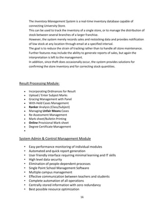 University management system | PDF