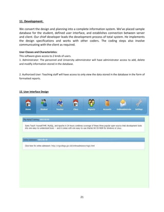 University management system | PDF